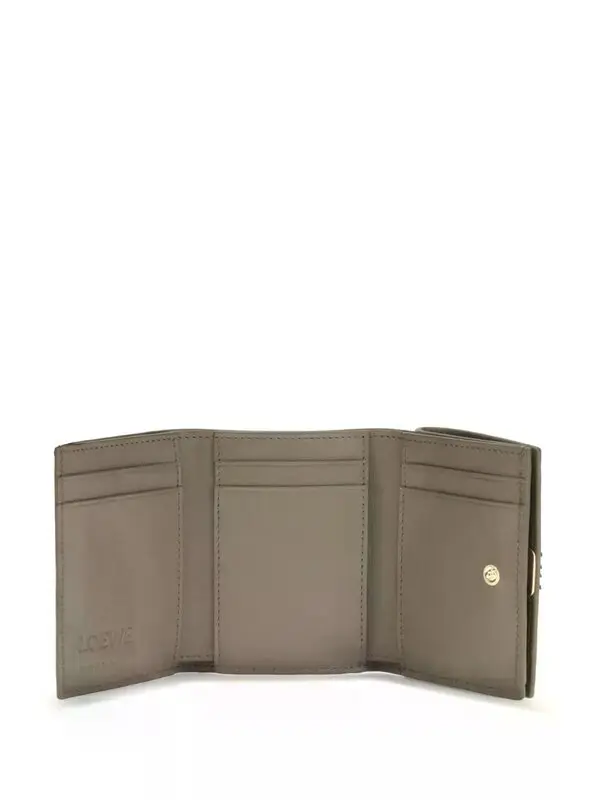 Loewe Crest-embellished Trifold Wallet