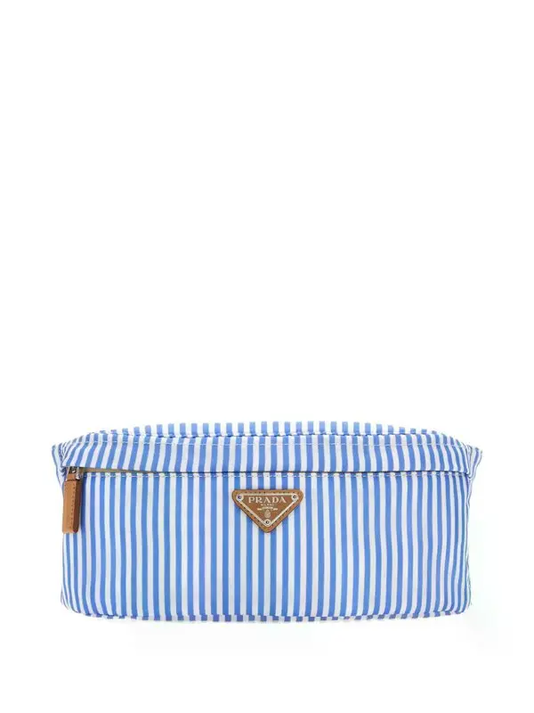 Prada Striped Belt Bag