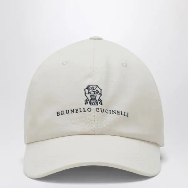 Brunello Cucinelli Baseball Cap - White