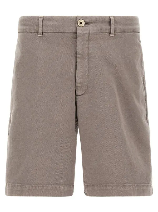 Brunello Cucinelli Bermuda Shorts - Gray