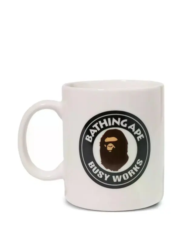 A BATHING APE Logo-print Mug