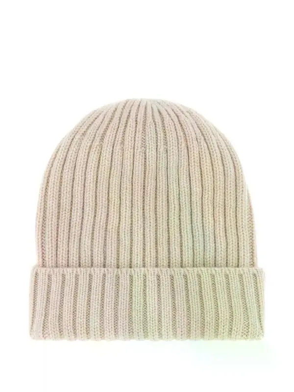 Fedeli Cashmere Beanie - Neutrals
