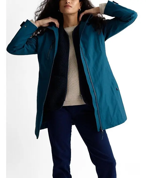 SEASALT CORNWALL Coverack Raincoat - Raincloud