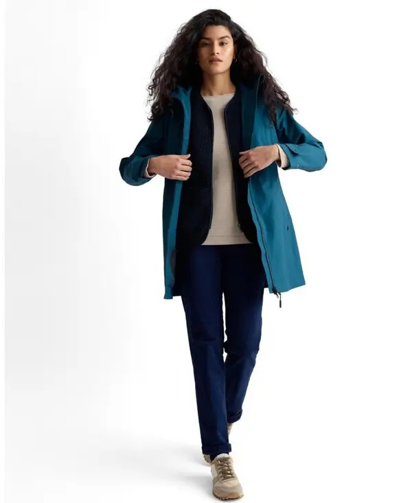 SEASALT CORNWALL Coverack Raincoat - Raincloud