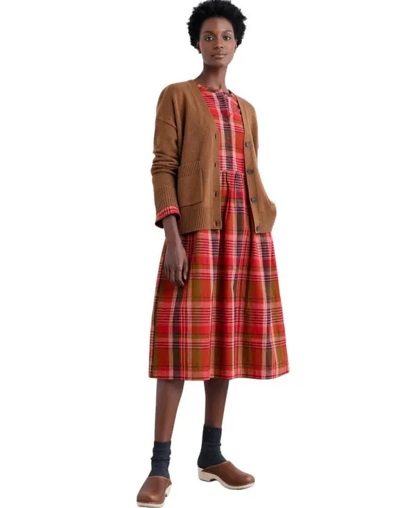 SEASALT CORNWALL Senara Cardigan - Toffee