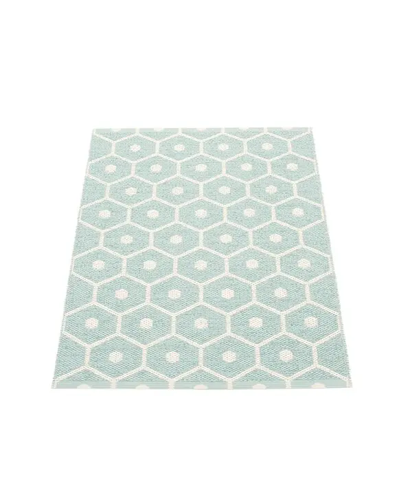 PAPPELINA Honey Rug, 2'3" X 3'3 - Pale Turquoise