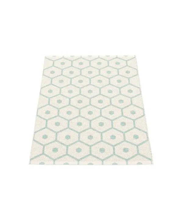 PAPPELINA Honey Rug, 2'3" X 3'3 - Pale Turquoise