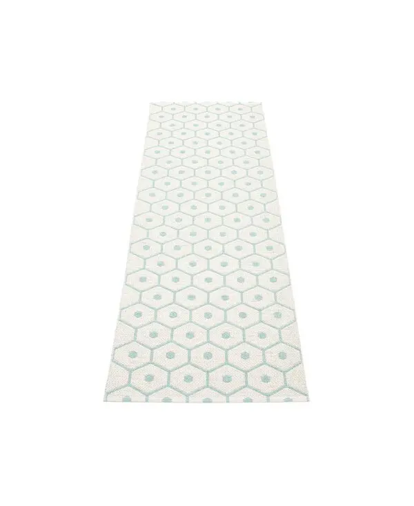 PAPPELINA Honey Rug, 2'3 X 7'6 - Pale Turquoise