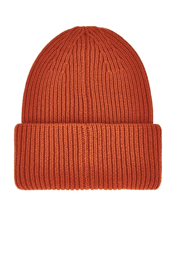 Moncler Logo Beanie - Red