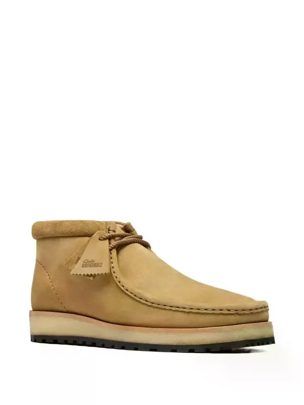 Clarks Suede Lace-up Boots
