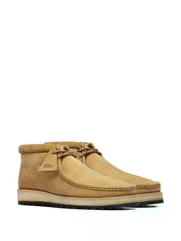 Clarks Suede Lace-up Boots