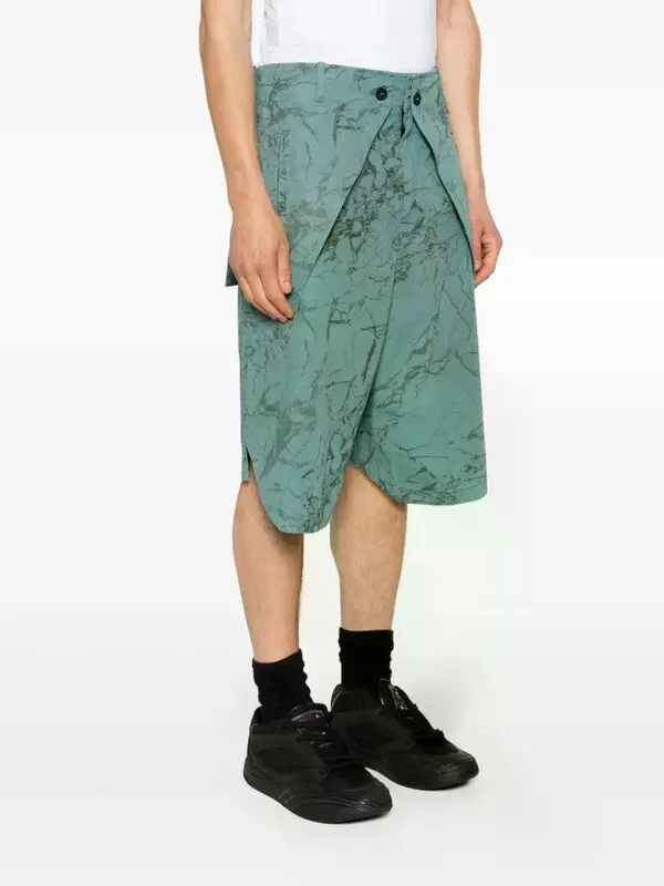 A-COLD-WALL* Abstract-print Cargo Shorts