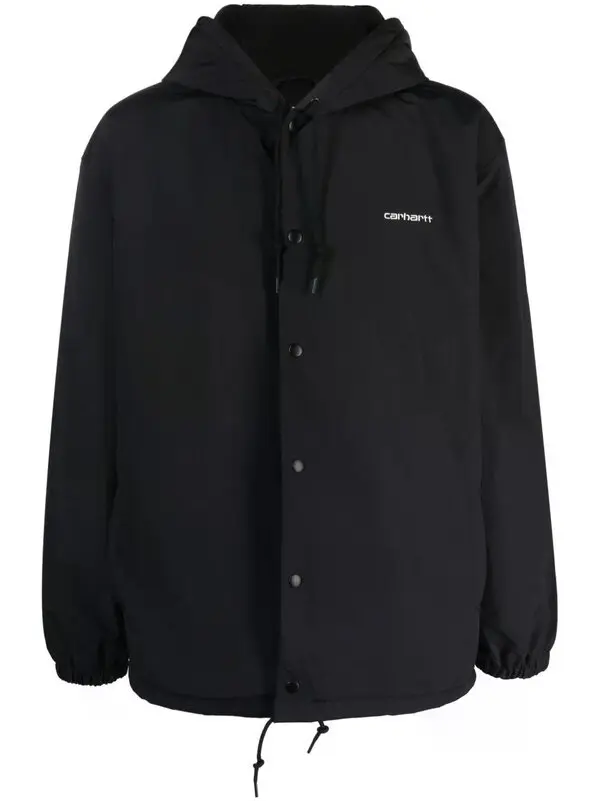 Carhartt Work In Progress Logo-embroidered Hooded Jacket
