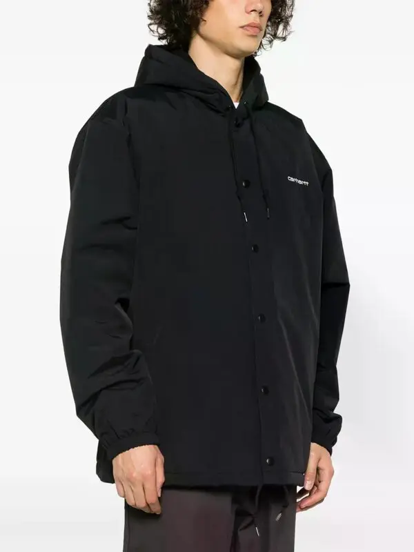 Carhartt Work In Progress Logo-embroidered Hooded Jacket