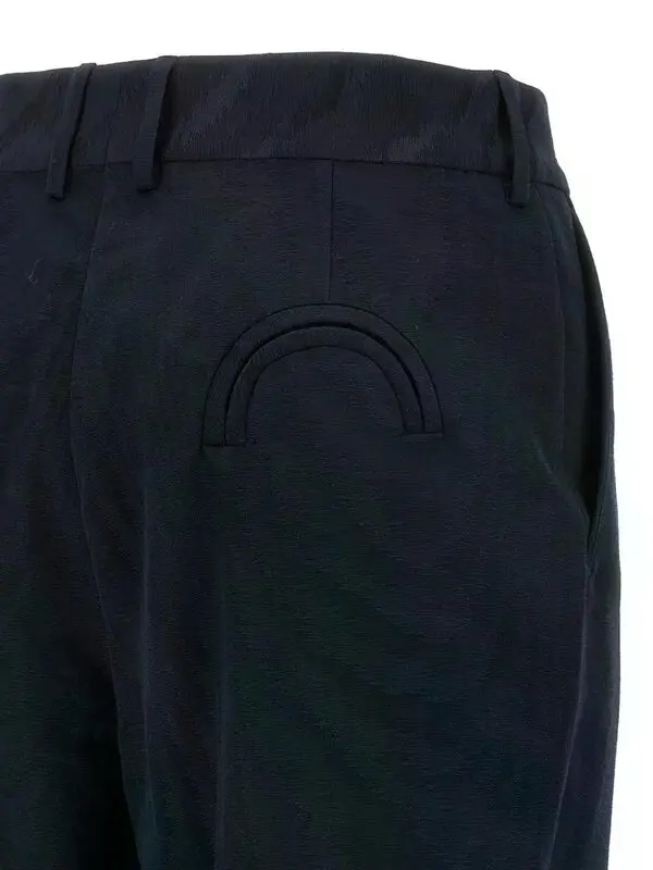 BLAZÉ MILANO Pleated Straight Trousers