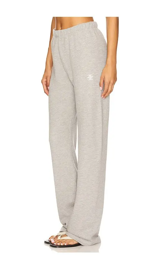 Eterne Straight Leg Sweatpant - Heather Grey