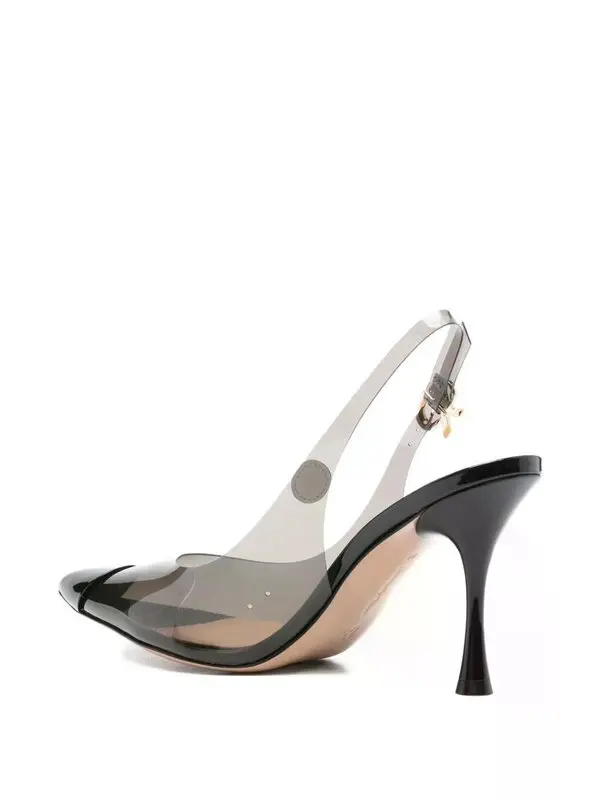 GIANVITO ROSSI 90mm Slingback Pumps - Black