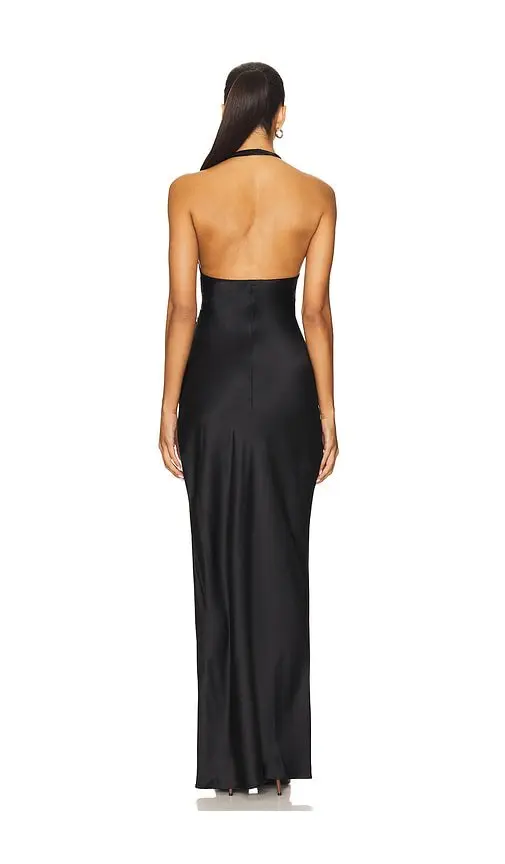 Amanda Uprichard Bondi Maxi Dress - Black