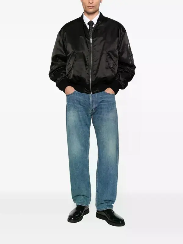 Saint Laurent Button-fastening Bomber Jacket