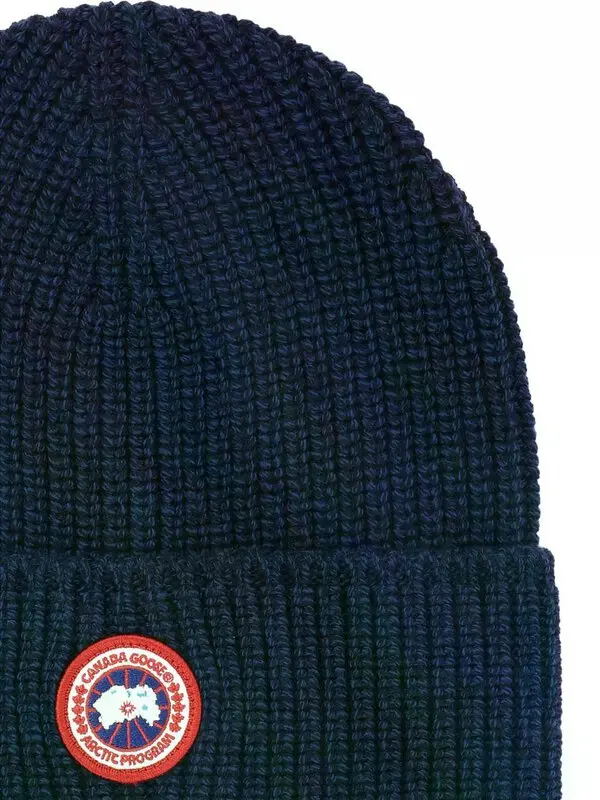 Canada Goose Ribbed Wool Beanie