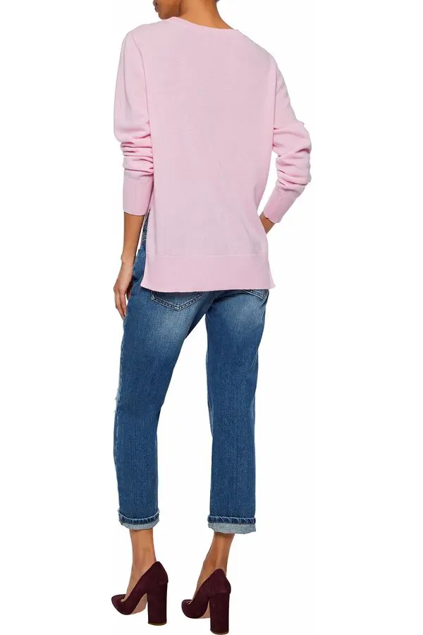 Iris & Ink Asymmetric Cashmere Sweater