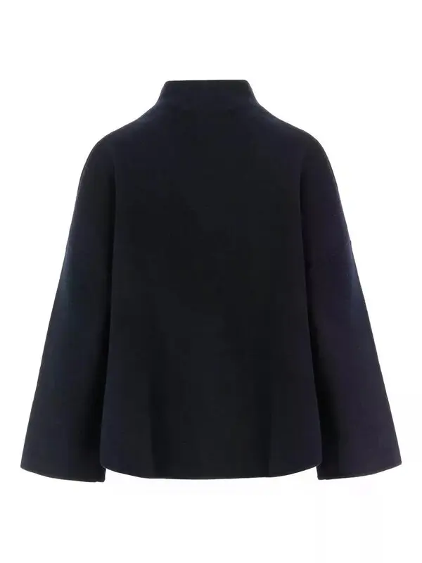 ALLUDE High-neck Long-sleeves Sweater