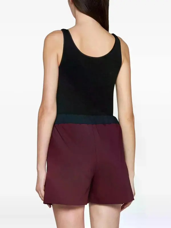 BLANCA VITA Drawstring Shorts - Red