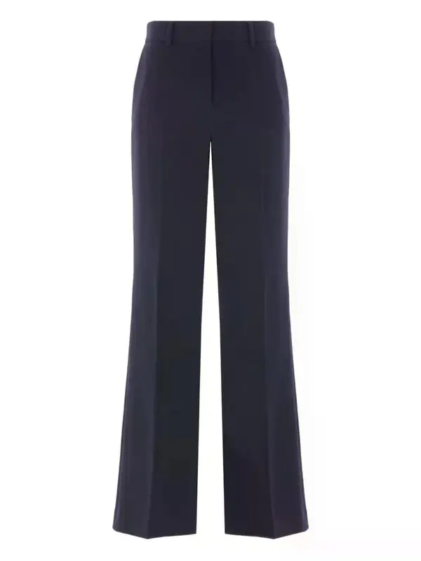 Alberto Biani Central-crease Flared Trousers