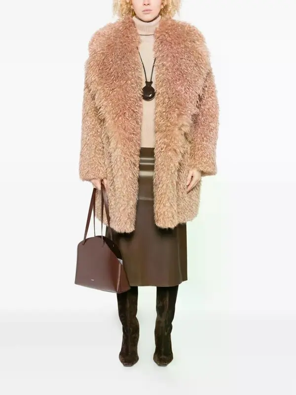 Tagliatore Astrid Teddy-collar Coat - Neutrals