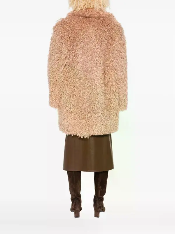 Tagliatore Astrid Teddy-collar Coat - Neutrals