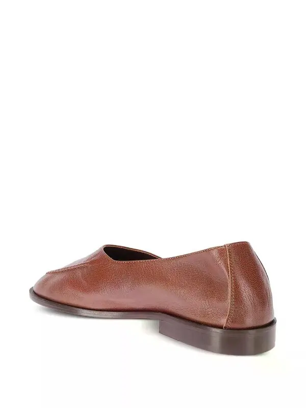 Hereu Juliol Winter Leather Loafers - Brown