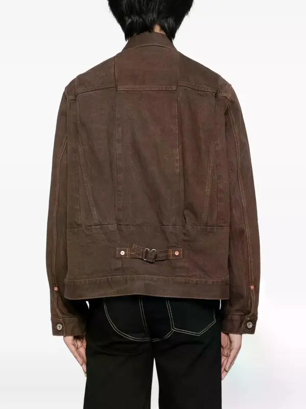 Sacai Denim Jacket - Brown