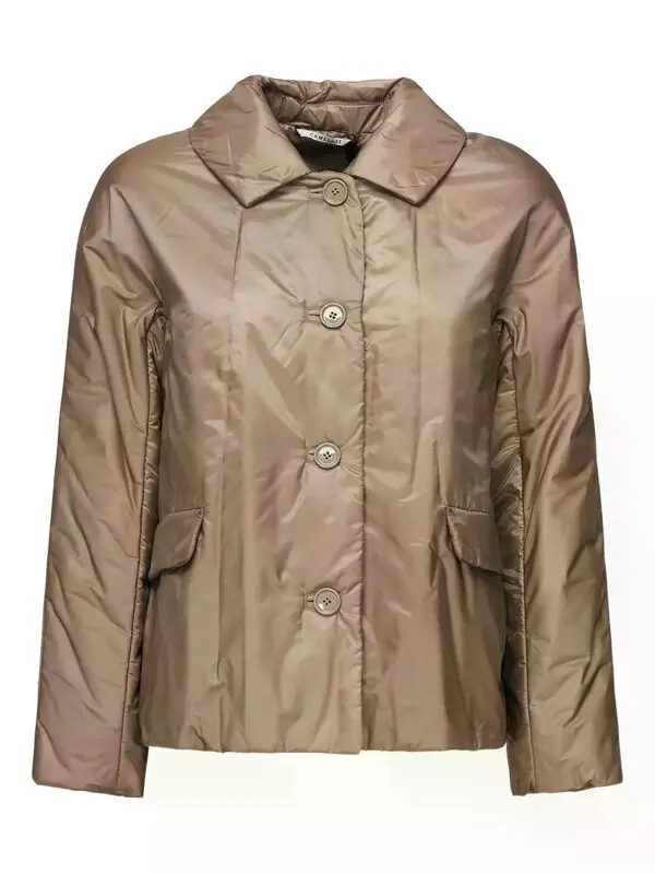 Max Mara Button-fastening Quilted Jacket
