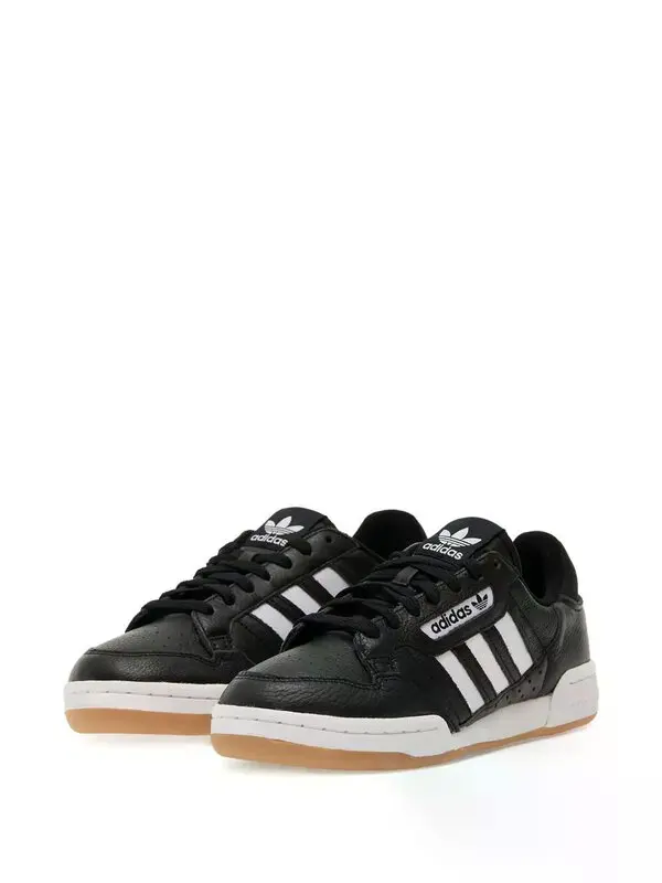 adidas gazelle silver green womens Adidas Continental 80J Leather Trainers In Black For Youth  4feetshoes