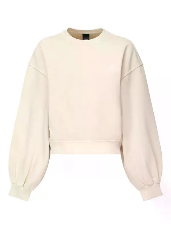 Pinko Embroidered Balloon-sleeve Sweater