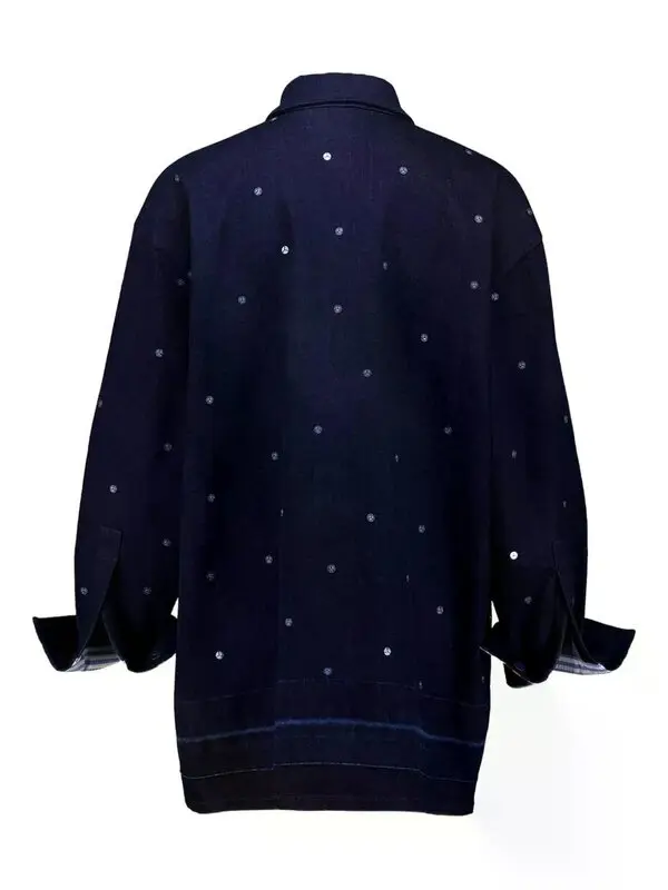 PAULA Embroidered-dots Shirt