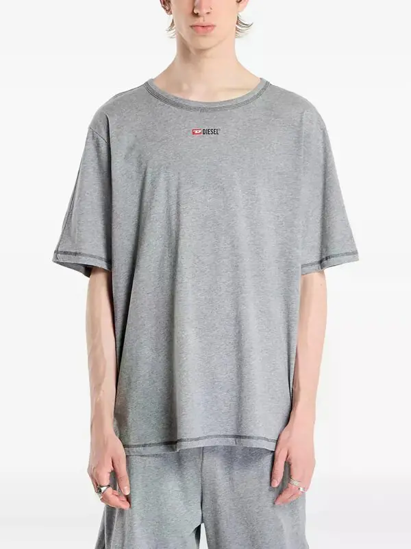 DIESEL® Set-adam-d-core Logo-print Pyjama Set - Grey