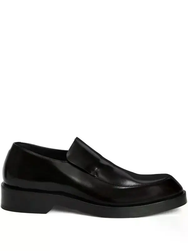 JIL SANDER Round-toe Leather Loafers