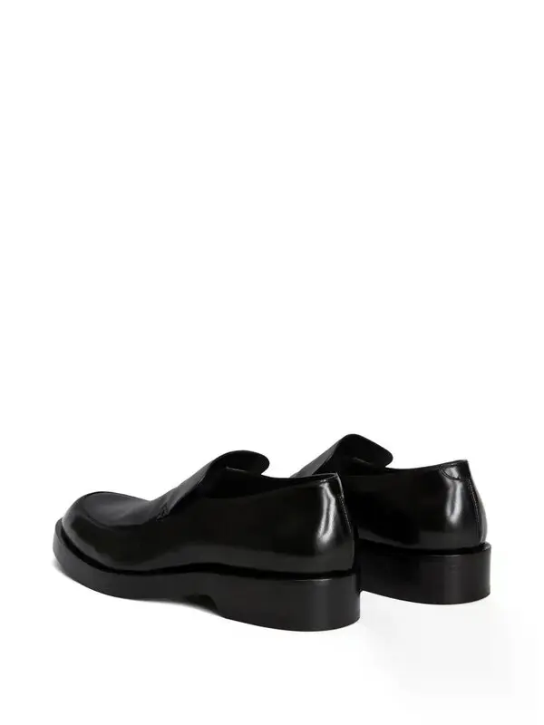 JIL SANDER Round-toe Leather Loafers