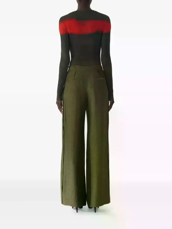 JASON WU Crinkled-satin Trousers