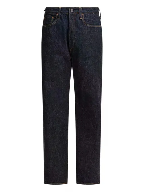 Kapital Contrast-stitch Cotton Jeans