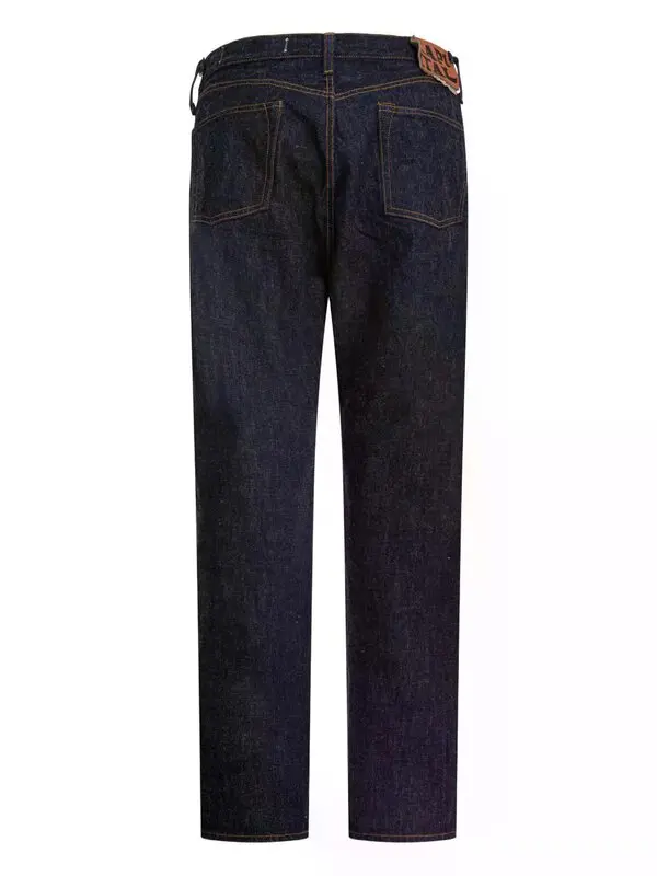 Kapital Contrast-stitch Cotton Jeans