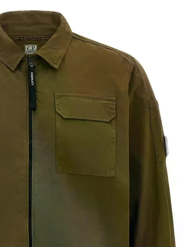 C.P. COMPANY Zip Long-sleeved Shirt Jacket