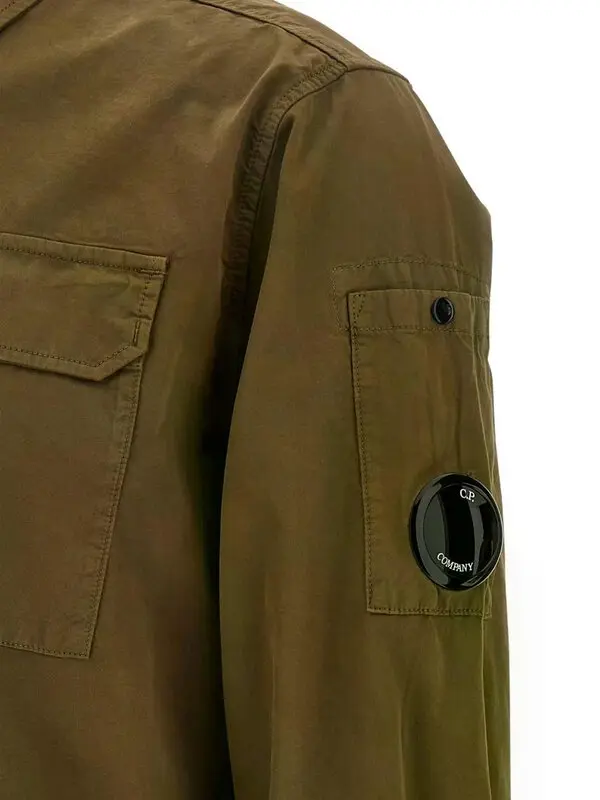 C.P. COMPANY Zip Long-sleeved Shirt Jacket