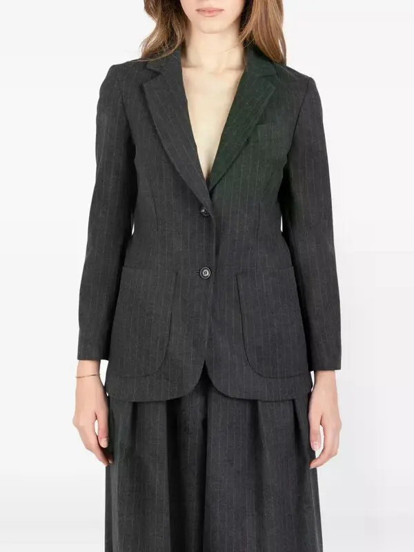 SOCIETE ANONYME Pinstripe Pocket Blazer