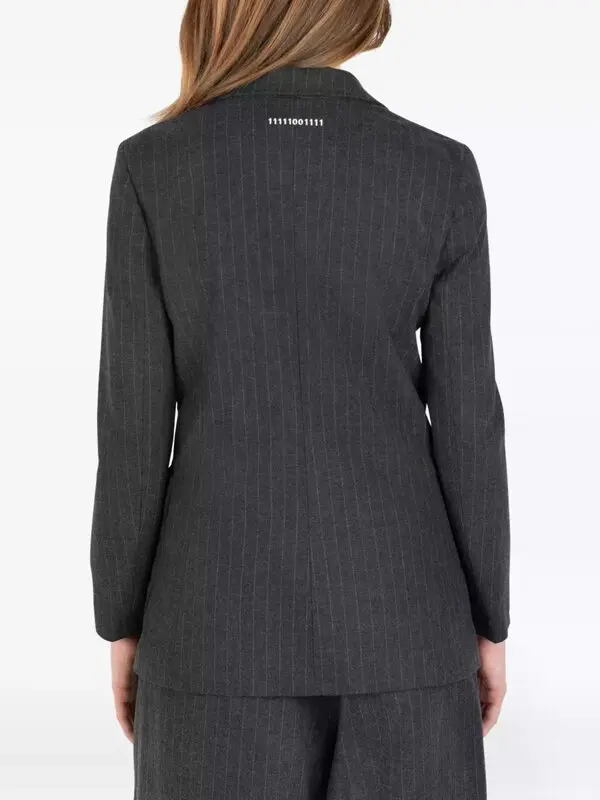 SOCIETE ANONYME Pinstripe Pocket Blazer