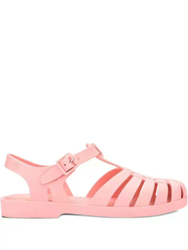 Melissa Strappy Flat Sandals - Pink