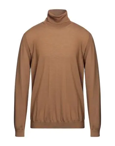 Woolrich Turtleneck Camel Virgin Wool - Beige