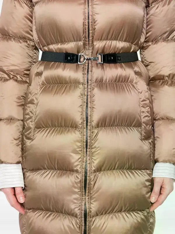 Max Mara Hooded Belted Puffer Jacket