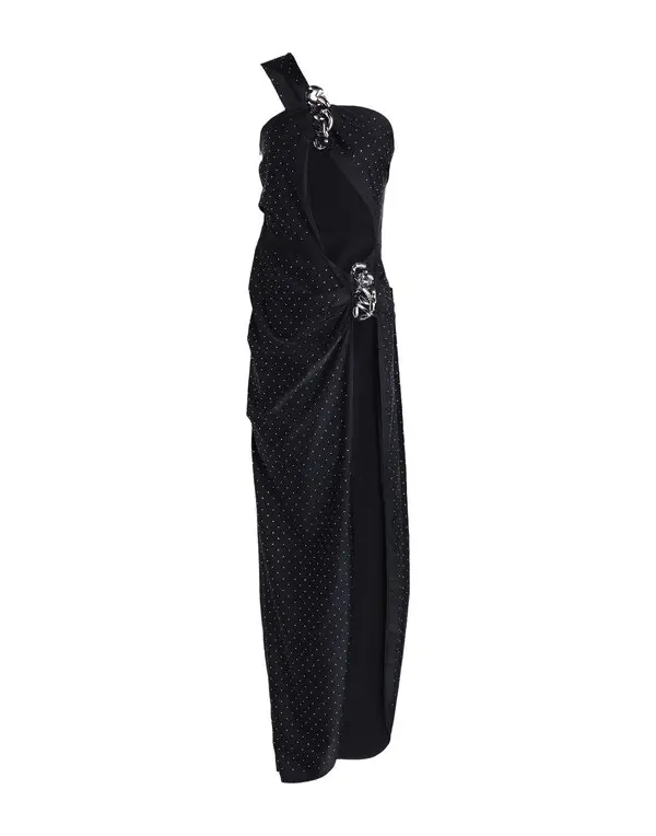 Gcds Maxi Dress Size Polyamide, Elastane